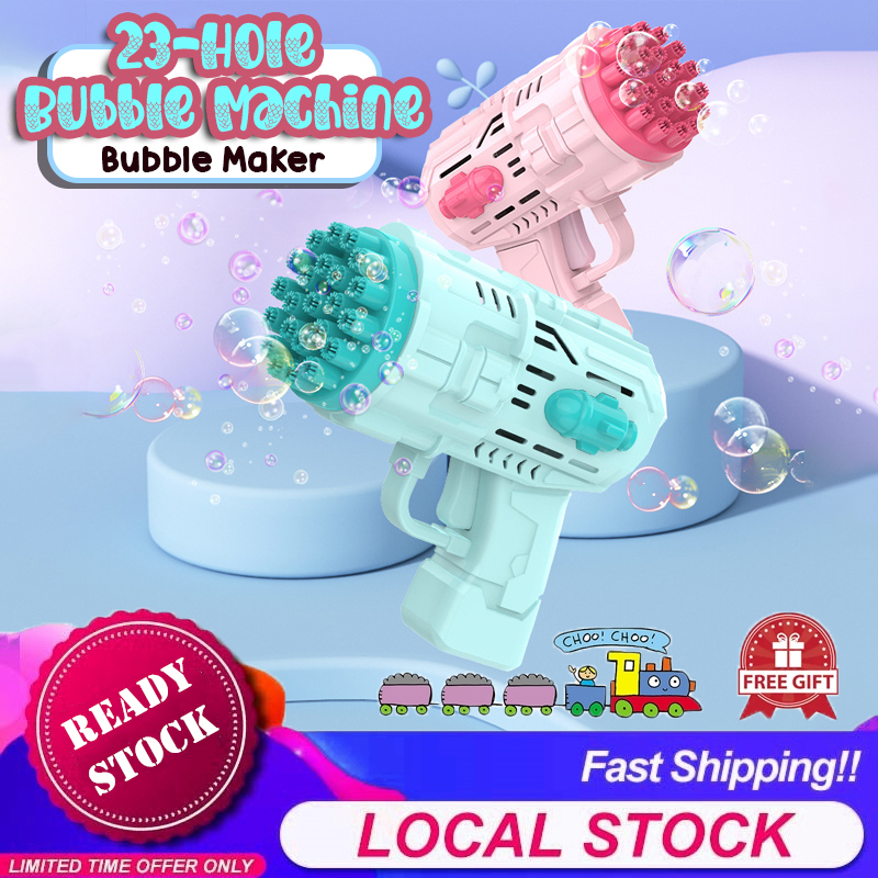 [Choo Choo Toy] 泡泡枪 泡泡玩具 Automatic Bubble Blower Bubble Machine Gun ...