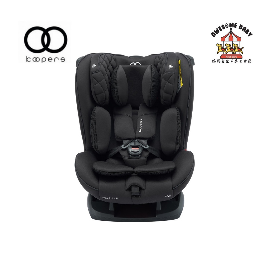 Koopers Revo Baby Car Seat Black Knight | ECE R44/04 Approved | Shopee ...