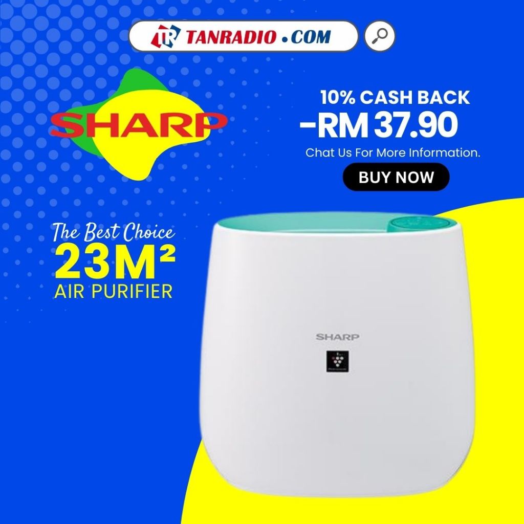 Sharp Air Purifier PlasmaCluster ion FPJ30LA Pembersih Udara Bilik ...