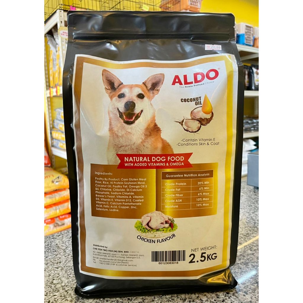 ALDO DOG FOOD 2.5KG , ALDO 狗粮 2.5KG | Shopee Malaysia