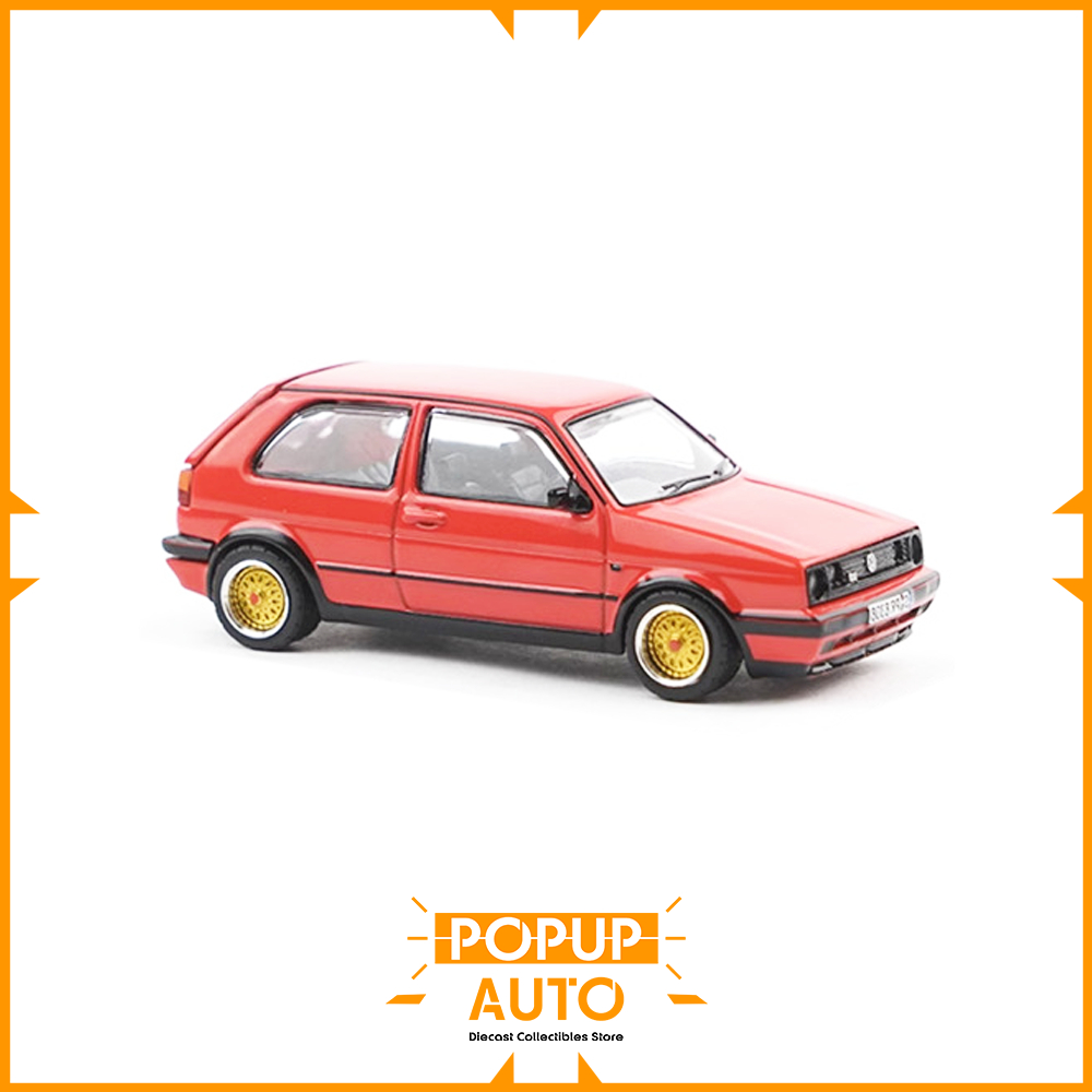 Xcartoys Pop Race 1:64 Golf GTI Mk2 Red (S3-01) Diecast Vehicles / Car ...