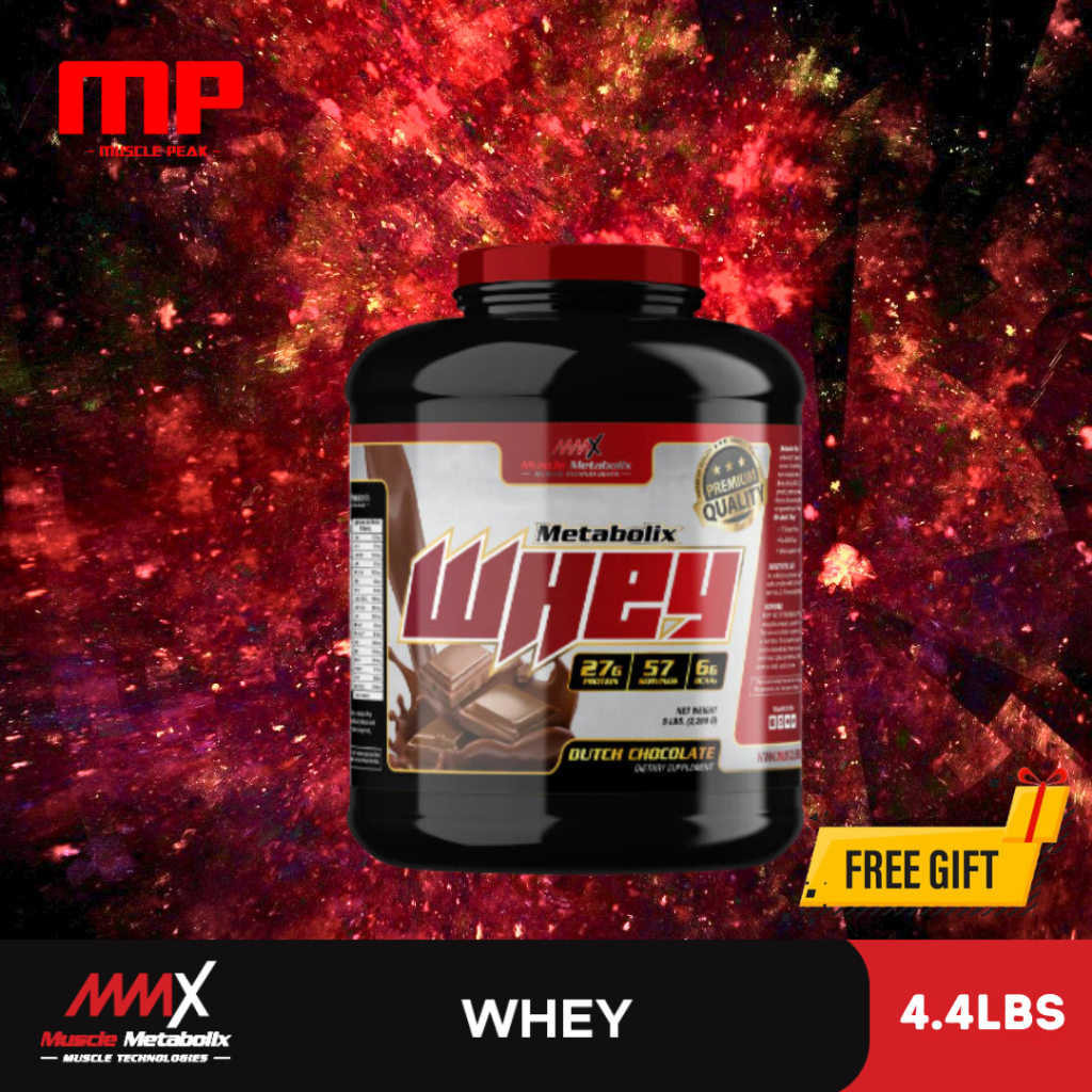 MMX USA Muscle Metabolix Whey Protein 4.4lbs FREE SHAKER - Muscle ...