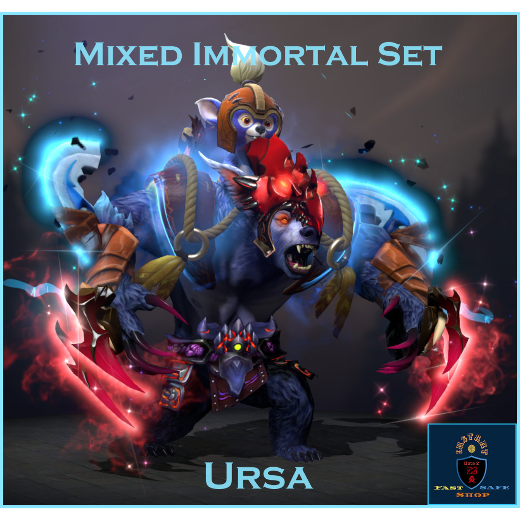 Dota 2 Ursa Mixed Immortal Set | Shopee Malaysia
