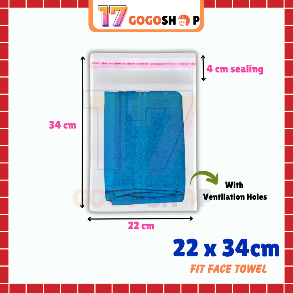 Extra Thick 0.09mm OPP Plastic Transparent Self Adhesive Bag ...
