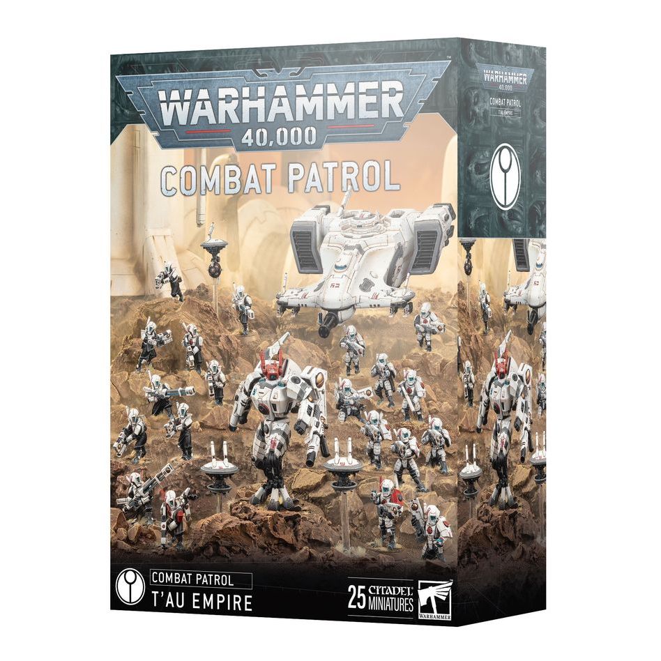 Warhammer 40K Combat Patrol Tau Empire / Xenos / Commander / Breacher ...
