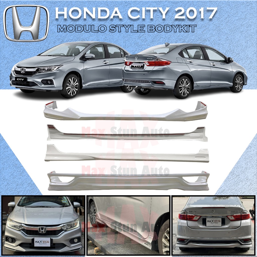 HONDA CITY 2017 FACELIFT MODULO FULLSET BODYKIT BUMPER SKIRT LIP CITY ...