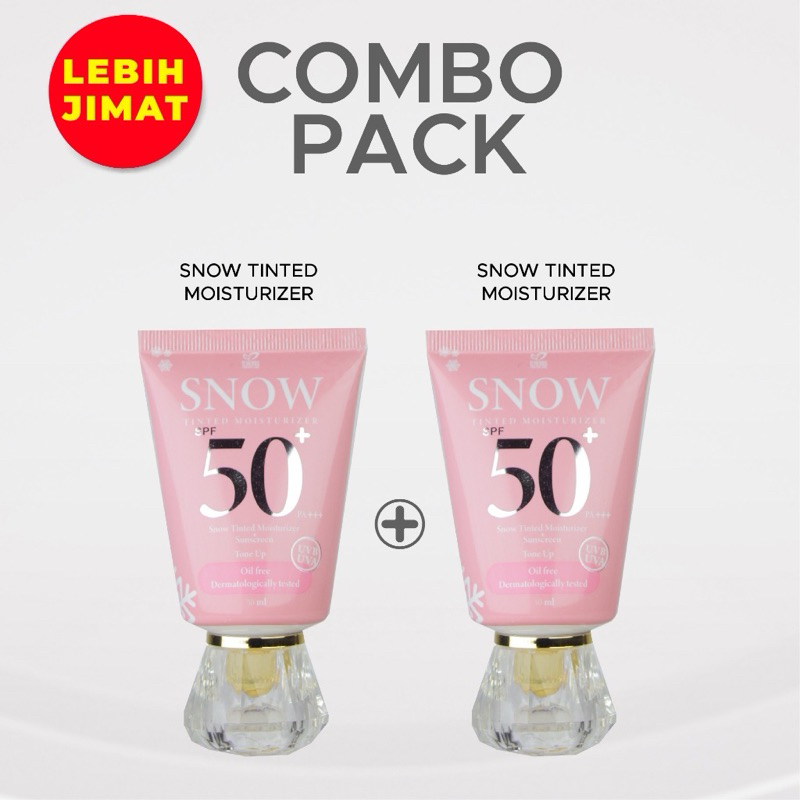 DHERBS SNOW TINTED MOISTURIZER SPF 50 #murah | Shopee Malaysia