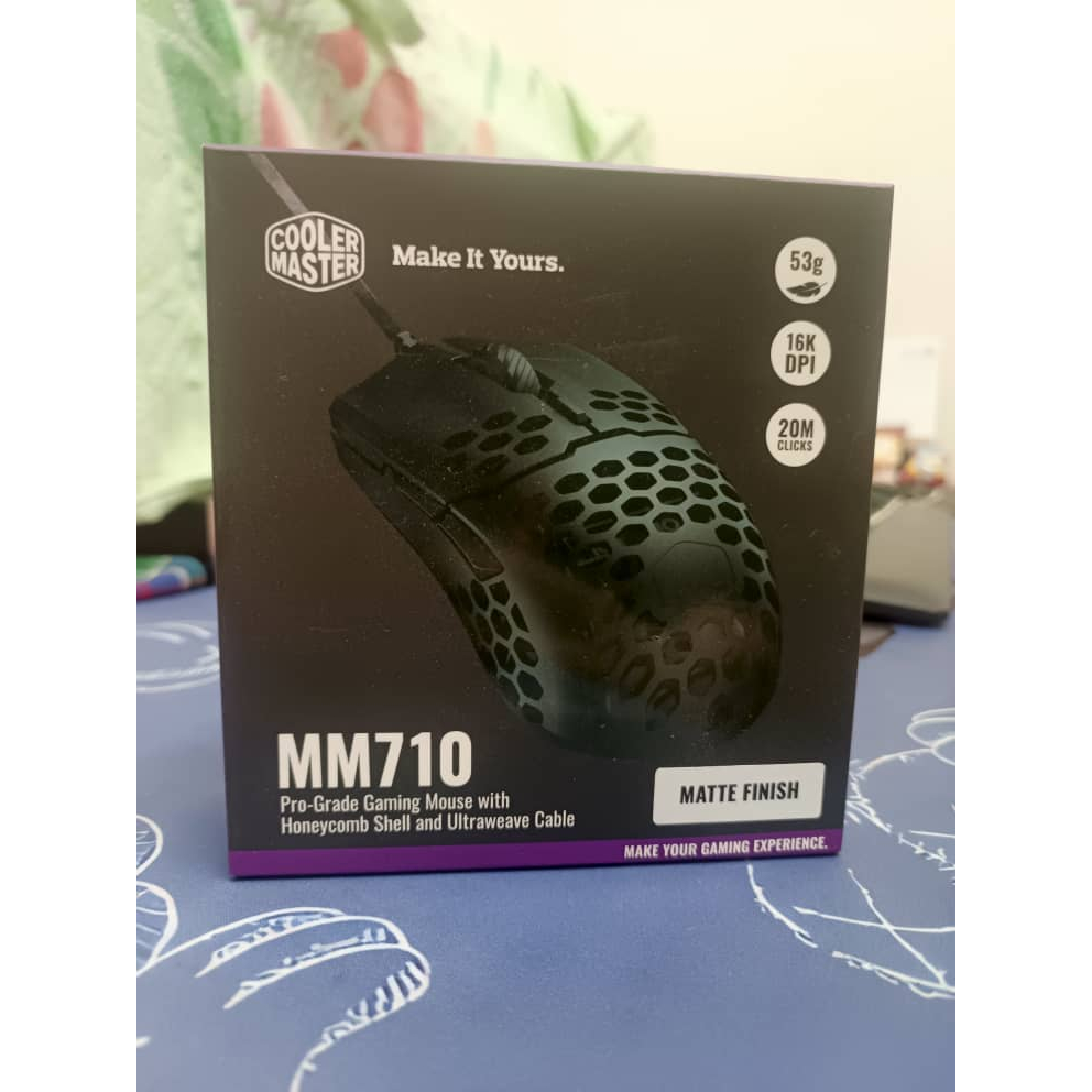Cooler Master MM710 Gaming Mouse (Black Matte) | Shopee Malaysia