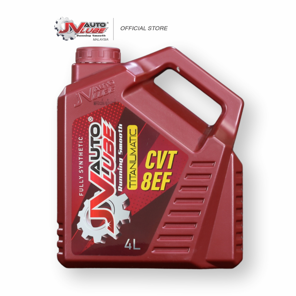 JV AUTO LUBE CVT 8EF OIL(4LITER) MULTI CAR MODEL USE (NOT FOR PROTON) 20,000KM | Shopee Malaysia