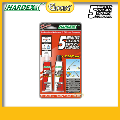 HARDEX 5 Minutes Clear Epoxy Compound 28.4g (HE-205) | Shopee Malaysia