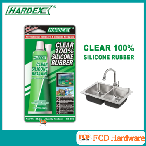 HARDEX Clear Silicone Rubber 85.2g (RS850) | Shopee Malaysia