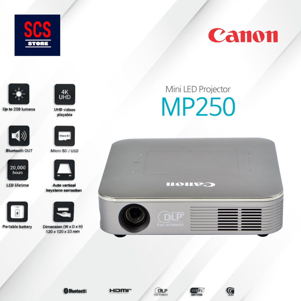 Canon MP250 Portable Mini Projector | Shopee Malaysia