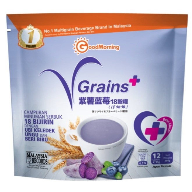 GOODMORNING VGRAINS (30G X 12'S) | Shopee Malaysia