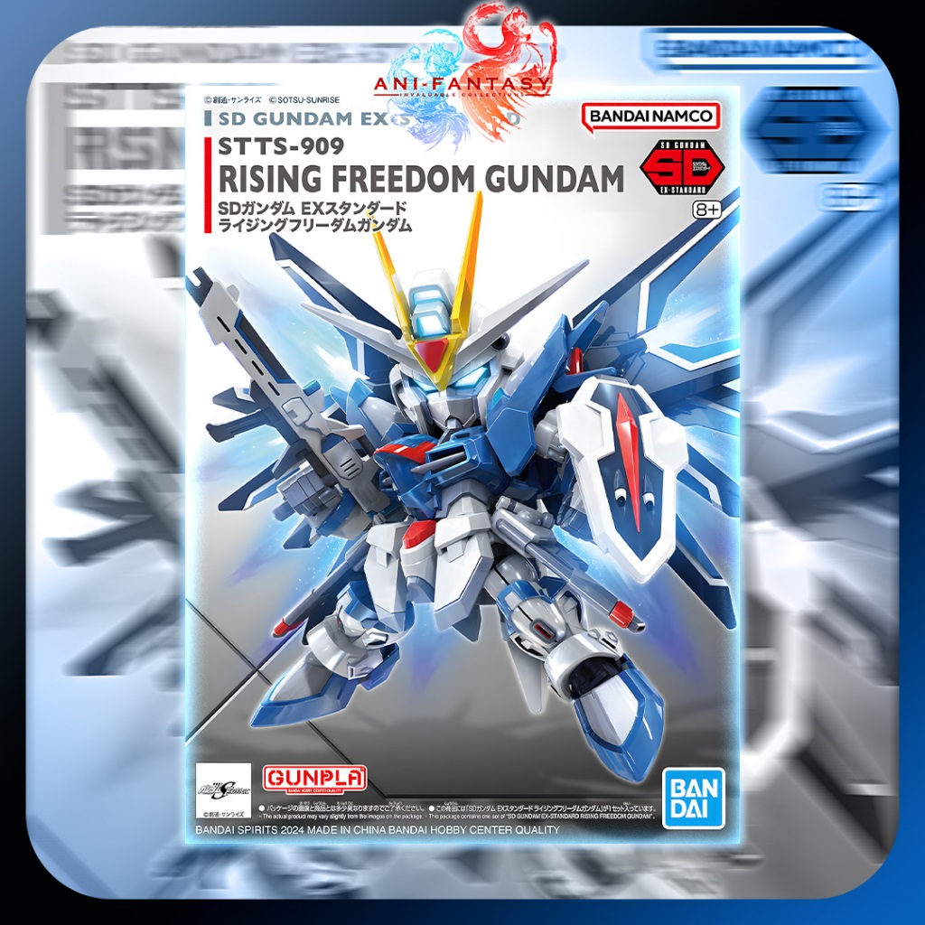 Bandai SD Gundam Ex-Standard Rising Freedom Gundam | Gundam SEED ...