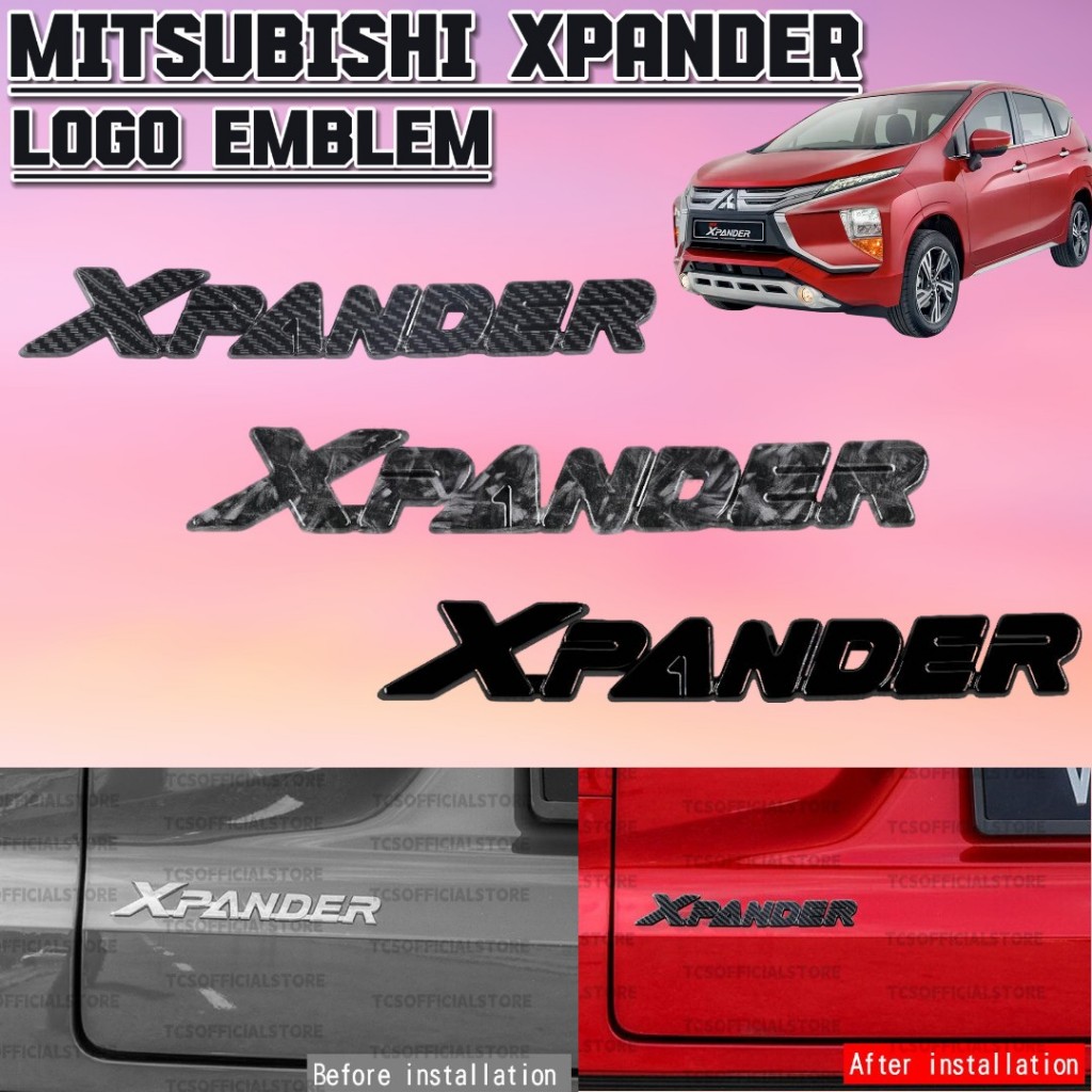 AUTOPROMAX Mitsubishi xpander car logo emblem pnp accessories ...
