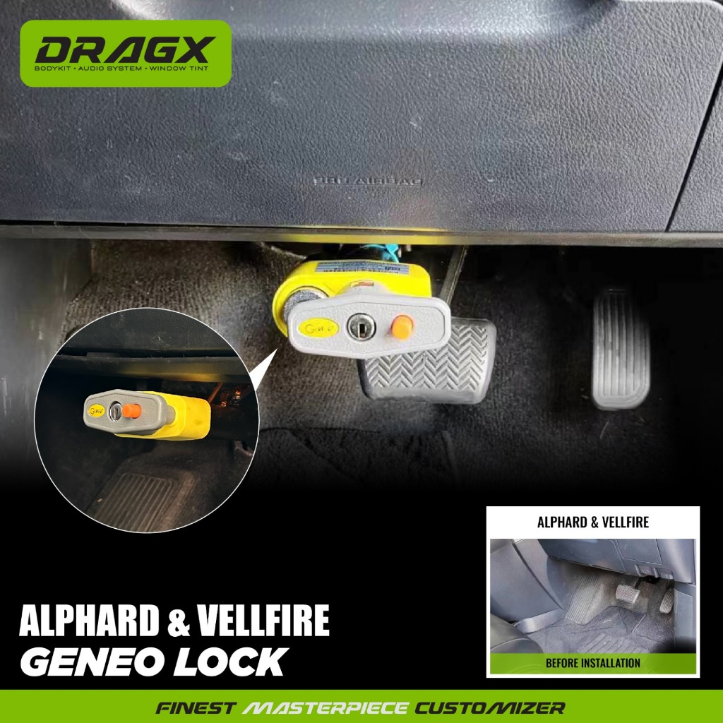 🔥 READY STOCK🔥VELLFIRE ANH30 GENEO PEDAL LOCK | Shopee Malaysia