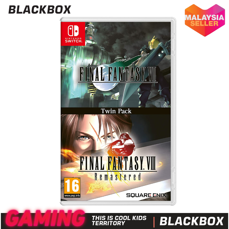 NS Nintendo Switch Final Fantasy Vii & Viii / Final Fantasy 7 & 8 ...