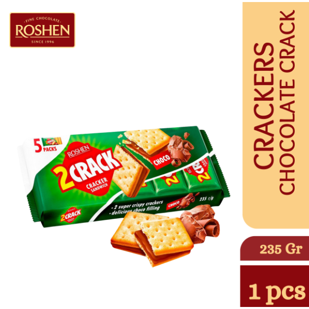 ROSHEN Cracker Biscuit (235g/Pack Of 1) Roshen biskut kraker | Shopee ...