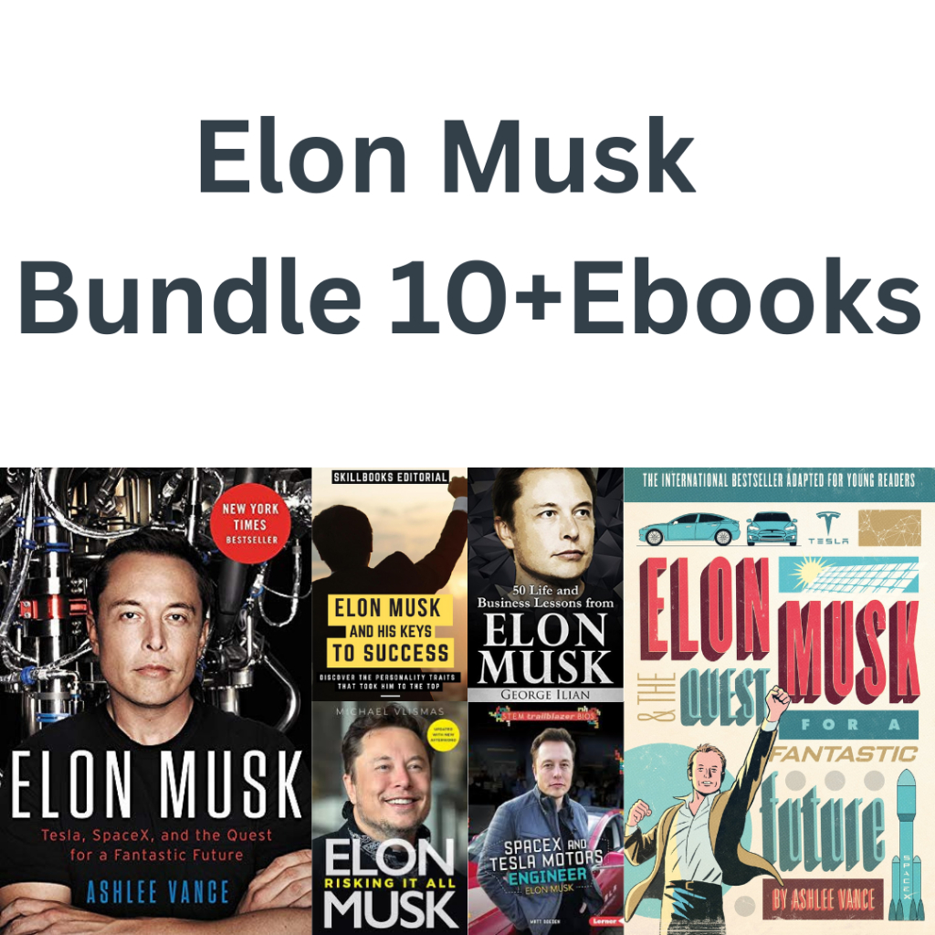 Elon Musk book Bundle 10+ | Shopee Malaysia