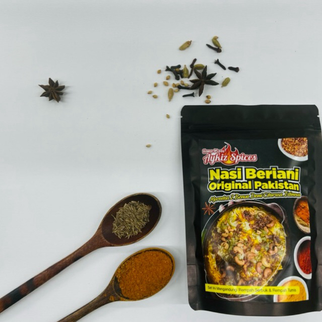 Rempah Nasi Briyani Pakistan Original (Handmade) 75gm/Pakistan Biryani ...