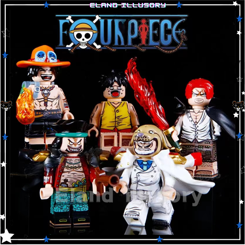 The Emperor's Reign One Piece Ultimate Strongest Minifigures Shanks ...