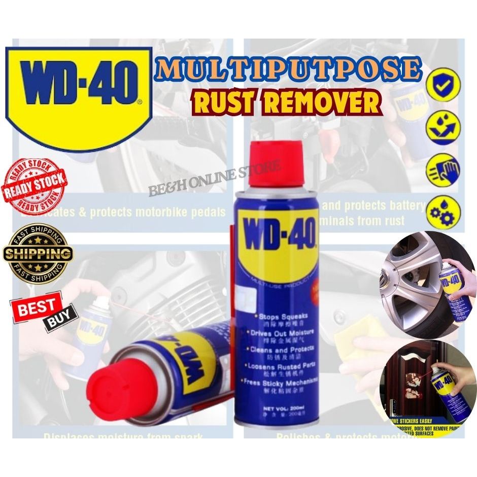 WD-40 Multi Use Product Anti Rust Multi Purpose Lubricant Spray anti karat 333ML | Shopee Malaysia