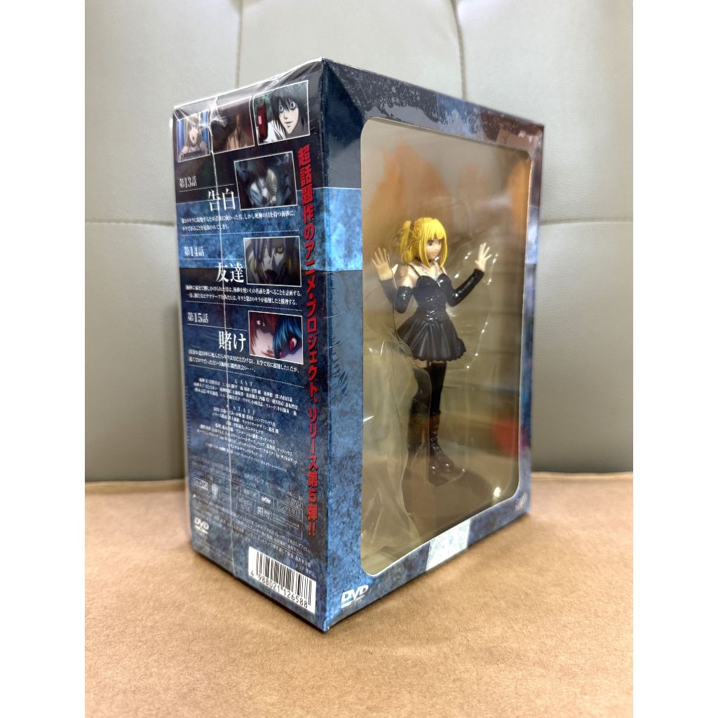 DEATH NOTE DVD Volume 5 Limited First Edition With Misa Amane Figure ...