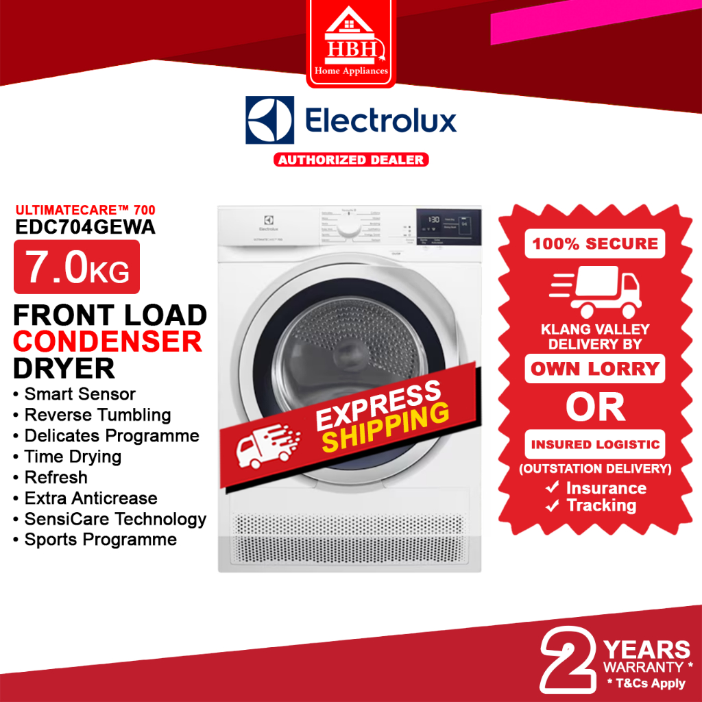 Electrolux EDC704GEWA EDC804CEWA 7kg 8kg Inverter Non Inverter ...
