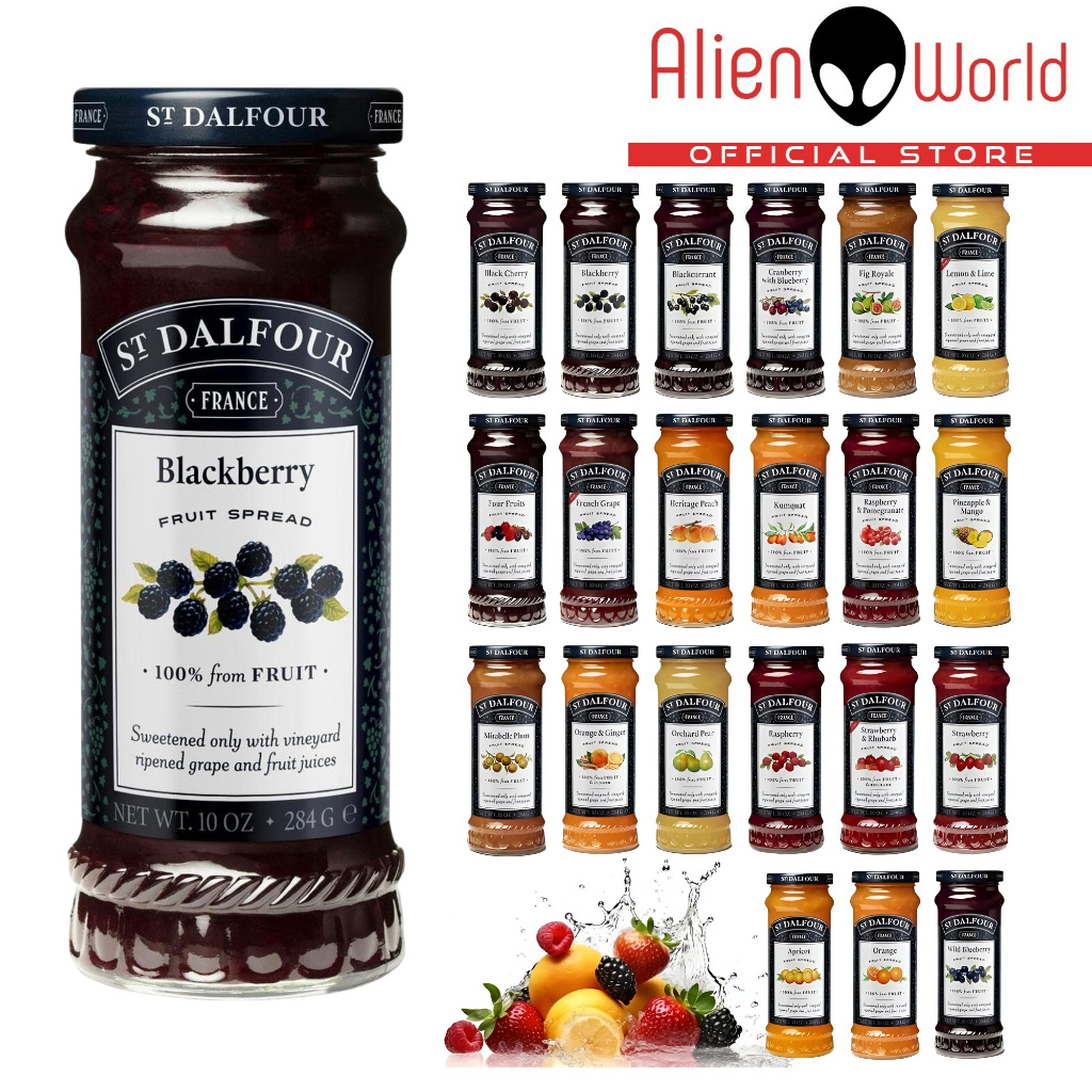 French St Dalfour Fruit Spread Jam | Traditional Recipe Non-GMO | All ...
