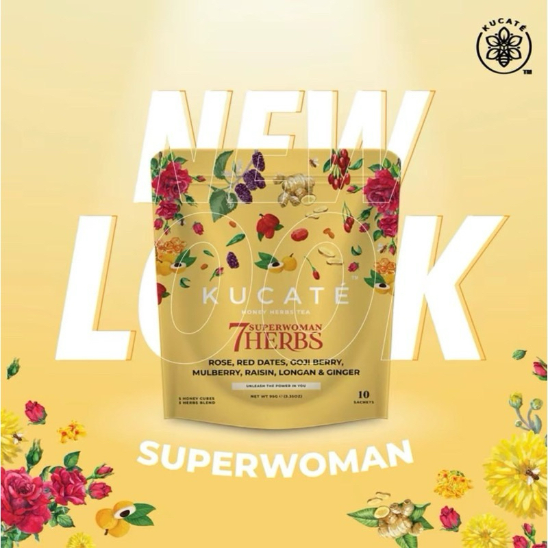 KUCATE SUPERWOMAN - 7 Herbs Tea | Shopee Malaysia