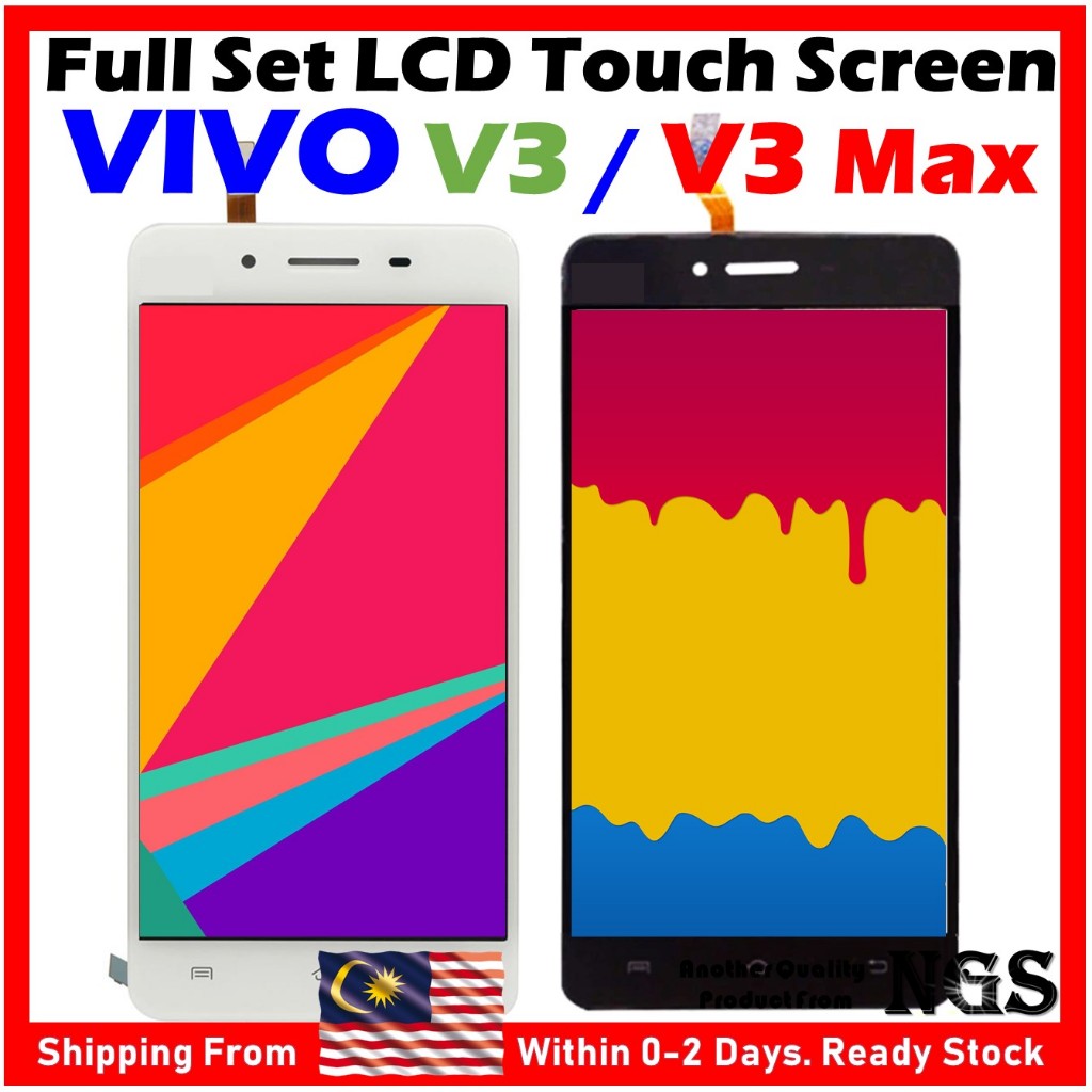 ORI NGS Brand Full Set LCD Touch Screen Compatible For VIVO V3 / VIVO ...
