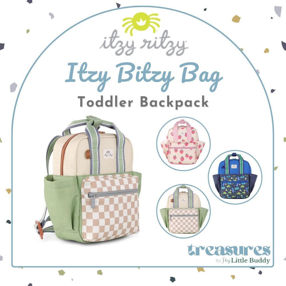 Itzy Bitzy Bag Toddler Kids Backpack Daycare Preschool Tadika Taska ...