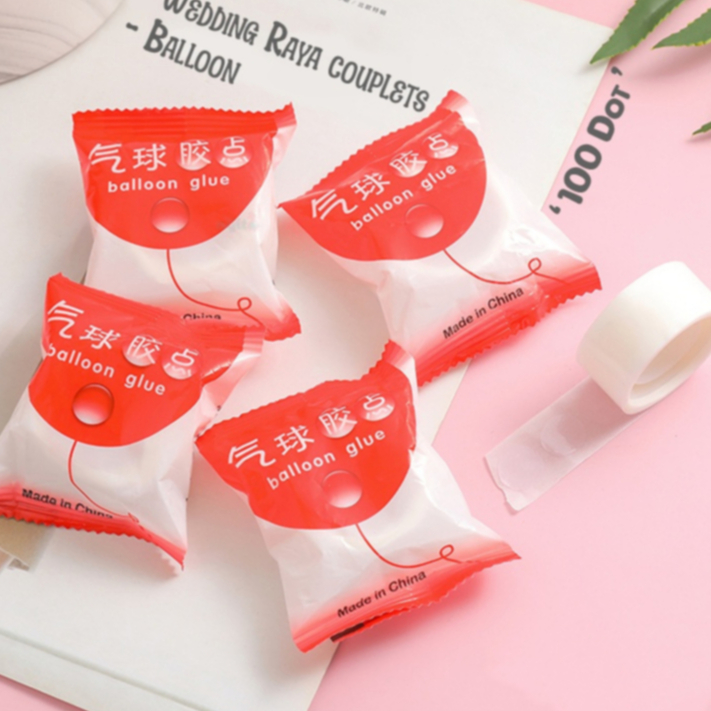 🇲🇾 Dot Stick Balloon Glue Dot Double Sided Tape Sticky Balloon DIY ...