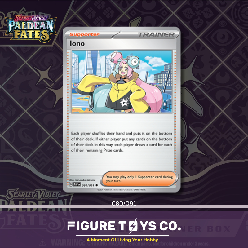 Pokemon TCG - Iono ( 080/091 ) EN | Shopee Malaysia