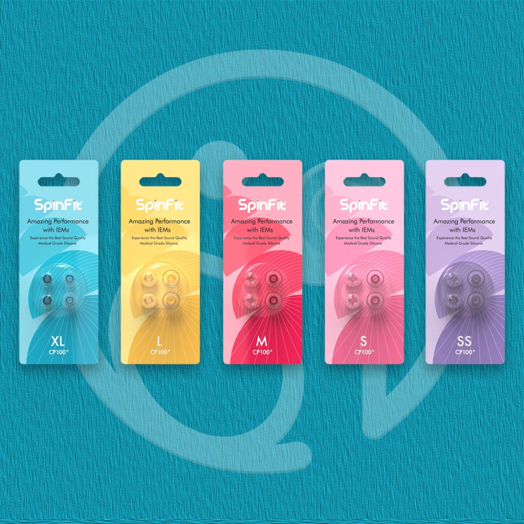 Spinfit CP100+ V2 Ear Tips 2 Pairs + 1 Pair of Nozzle Insert | Shopee ...