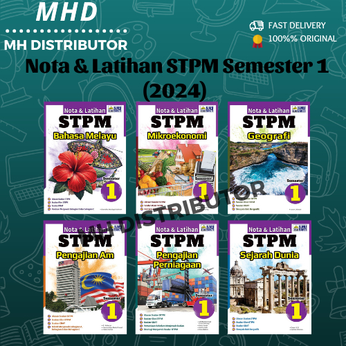 [MHD] STPM : 2024 Buku Kerja Nota & Latihan STPM Semester 1 | Shopee Malaysia