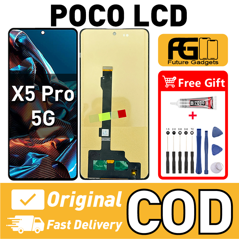 LCD poco X5 Pro 5G Compatible For ORIGINAL LCD Skrin Touch Screen ...