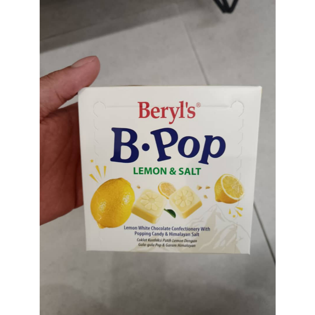 BERLY'S B-POP FRESH MINT/COLA/LEMON & SALT POPPING CANDY 50G**WITH FREE ...