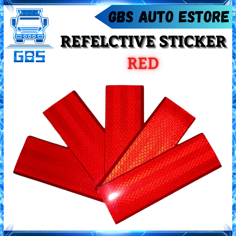 GBS Truck Lori Reflective Tape Sticker Safety Mark Warning Tape ...