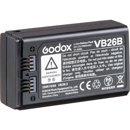 Godox VB26B Battery for V1/V860lll/V850lll (2980 mAh) | Shopee Malaysia