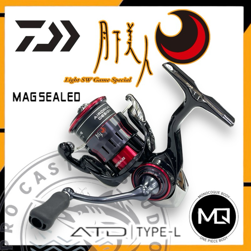 23 DAIWA GEKKABIJIN LT 2000S FISHING REEL MQ BODY 月下美人 AJING FISHING SPECIAL REEL | Shopee Malaysia