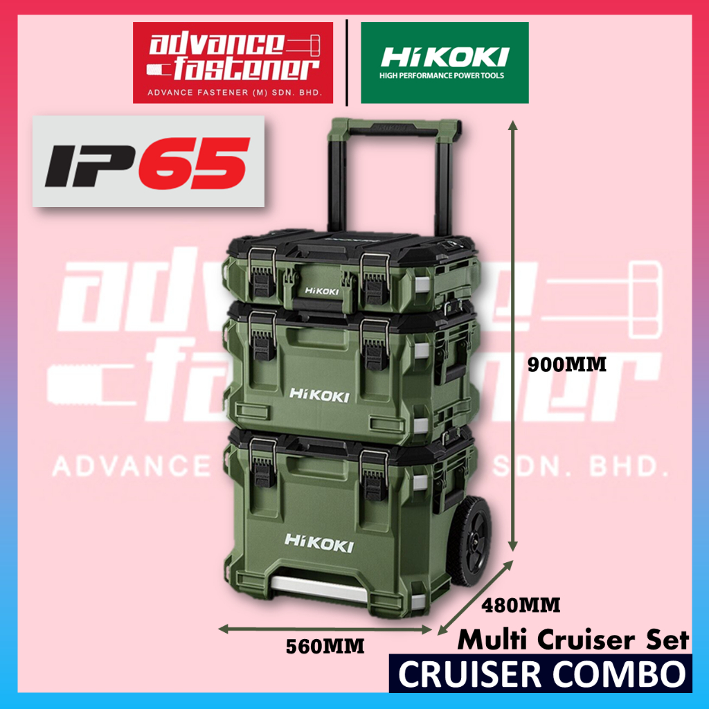 Hikoki 379481 / 379484 / 379487 Heavy Duty Multi Cruiser (3 Layer Tool ...