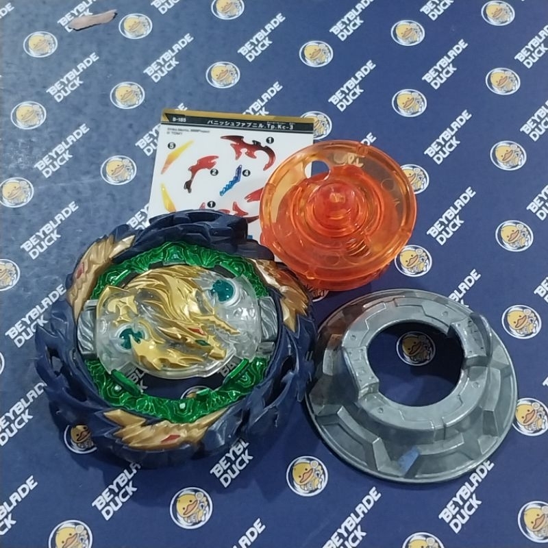 (Rare) DB/BU B-185 Vanish Fafnir (Perfect Condition) Takara Tomy ...