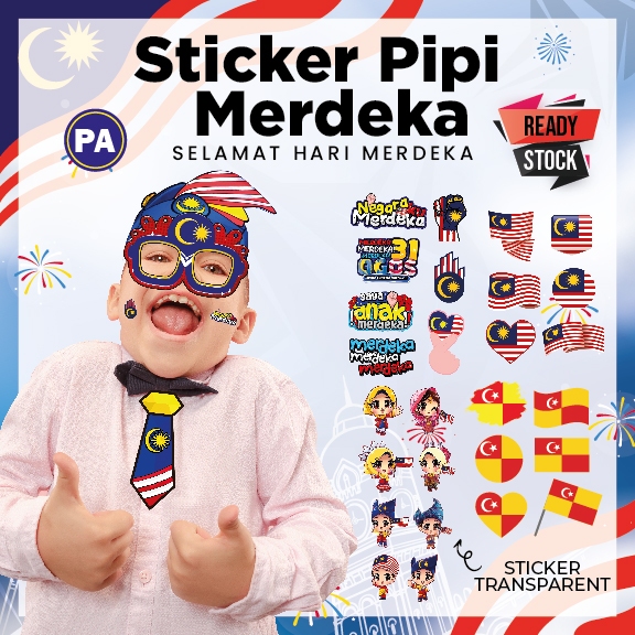Sticker Pipi Merdeka 2024 | Shopee Malaysia