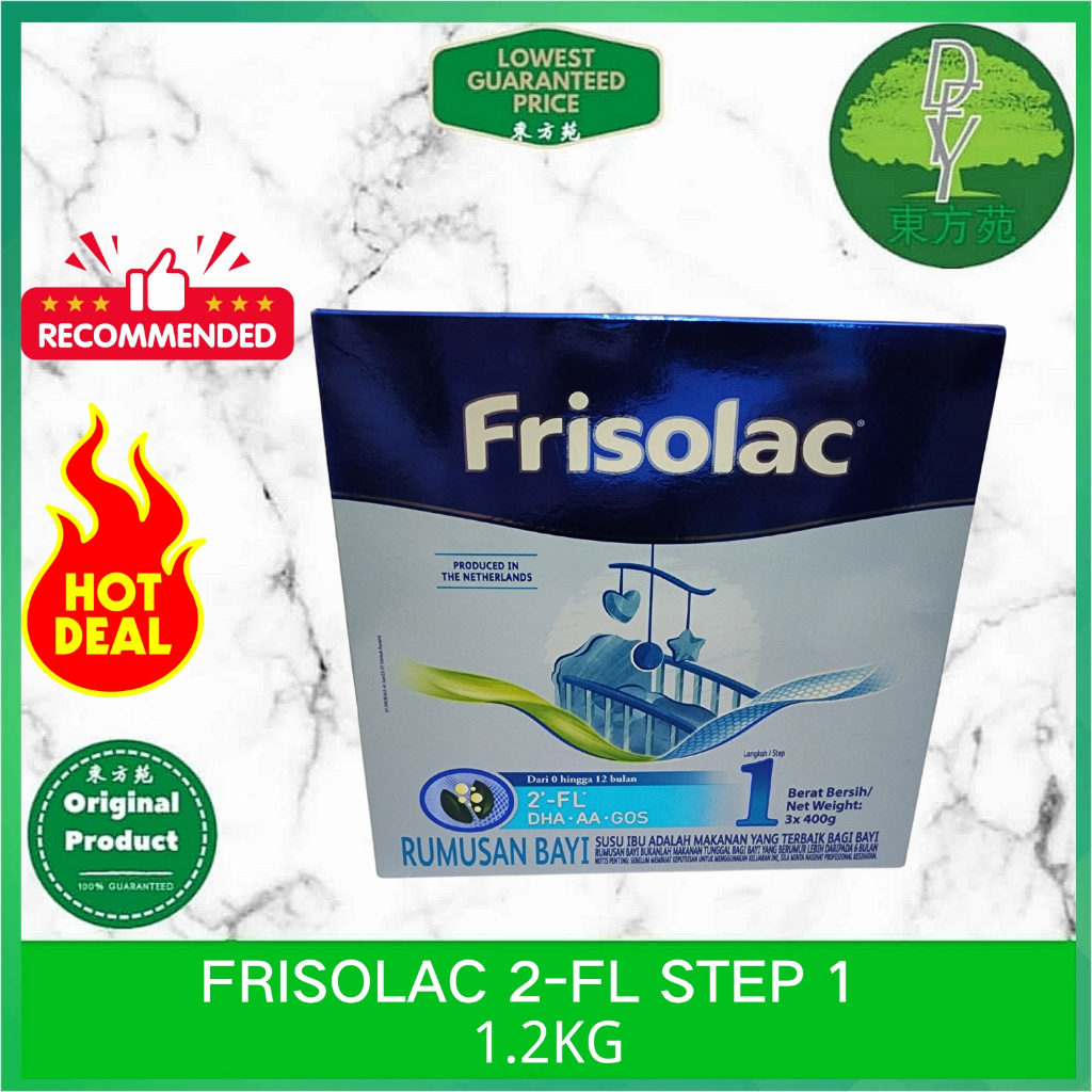Frisolac Step 1 (1.2kg) 2-FL (NEWEST STOCK) | Shopee Malaysia