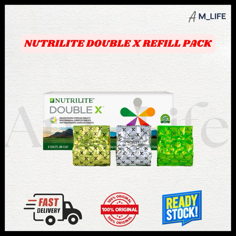 AMWAY NUTRILITE DOUBLE X REFILL PACK - Ready Stock - Original AMWAY ...