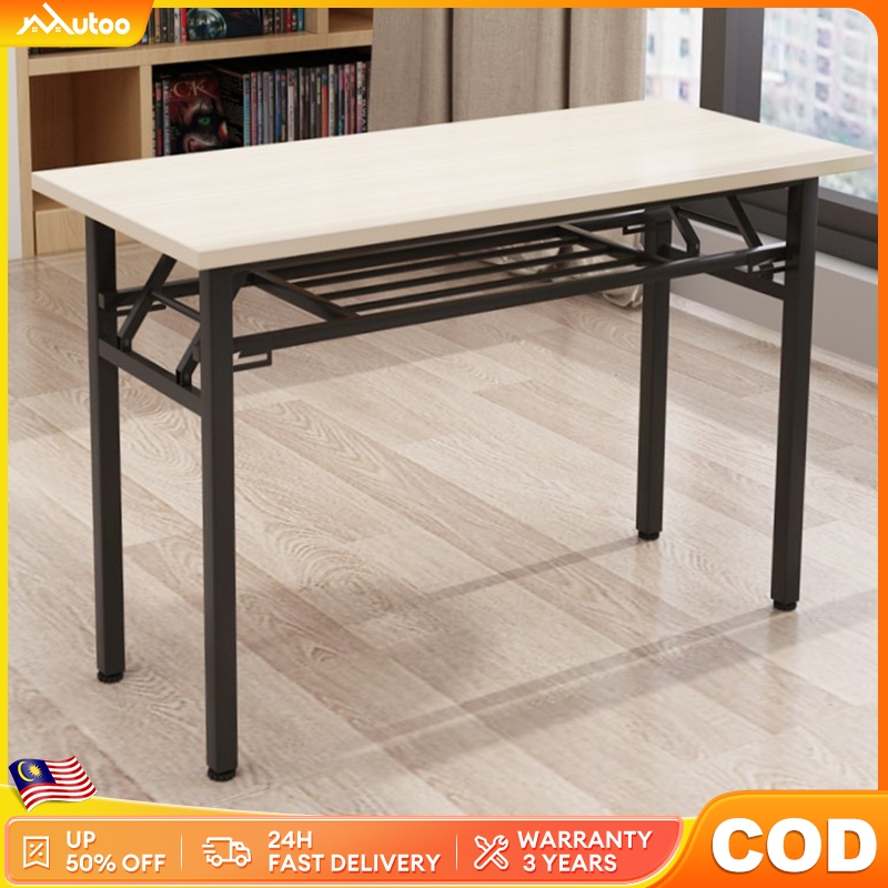 📎Meja Lipat Folding Table Banquet Portable Garden Simple Dinning Table ...