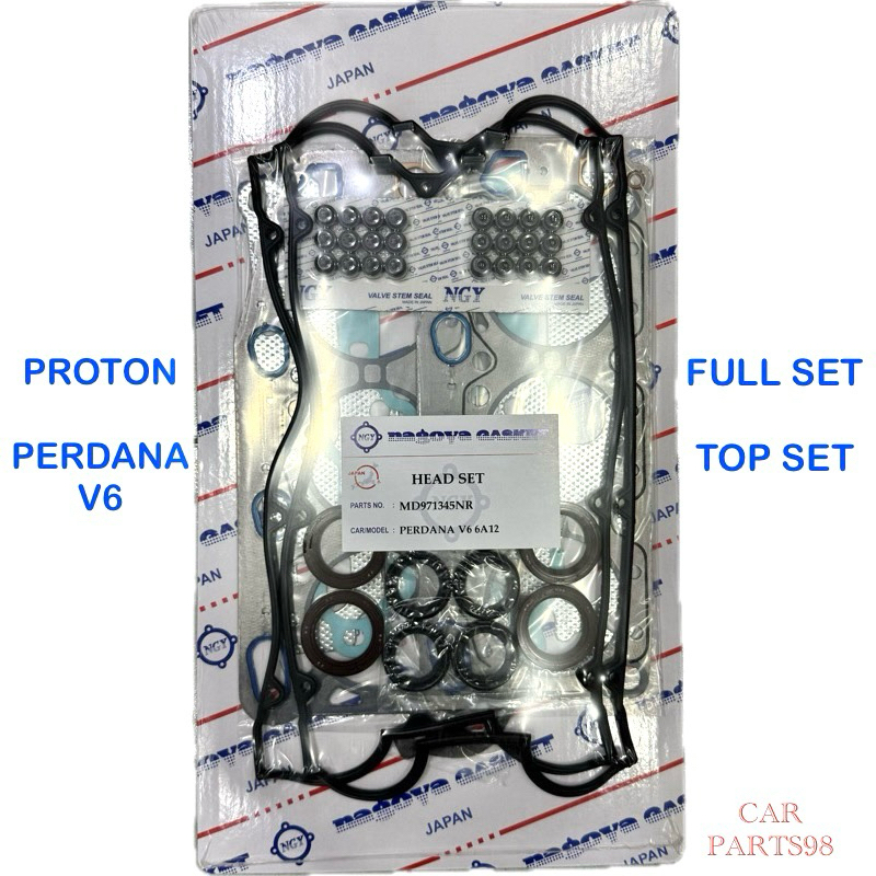 PROTON PERDANA 2.0 V6 6A12 ENGINE TOP SET/OVERHAUL SET | Shopee Malaysia