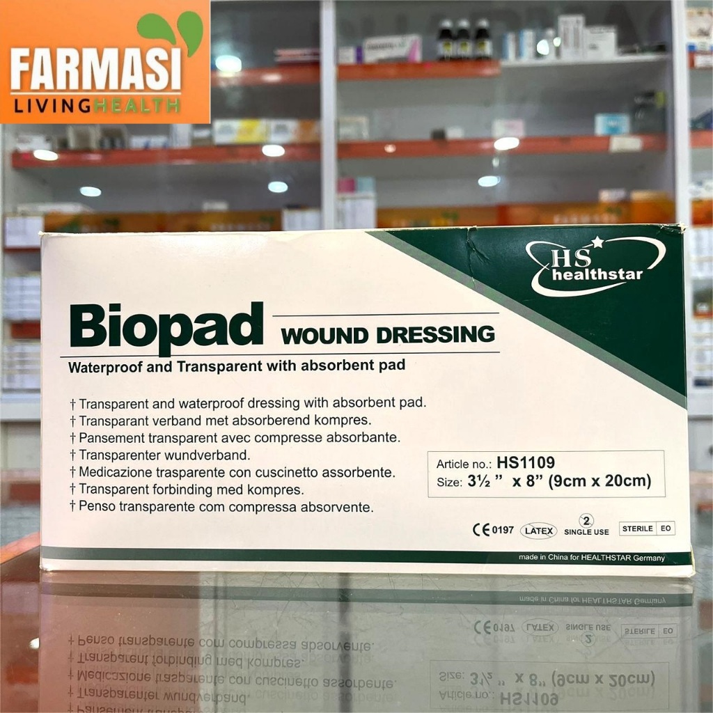 BIOPAD WOUND DRESSING (5 cm x 7 cm/6cm x 10 cm/9 cm x 10 cm/9 cm x 15 ...
