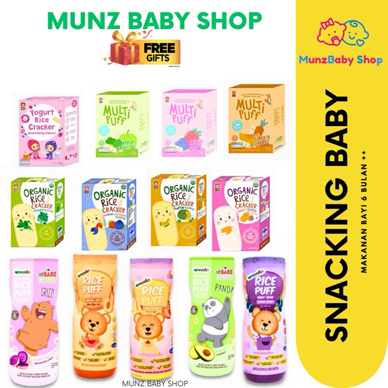 Apple Monkey Snacking Baby for 6 Month Above / Puff Babyfood / Kudapan ...